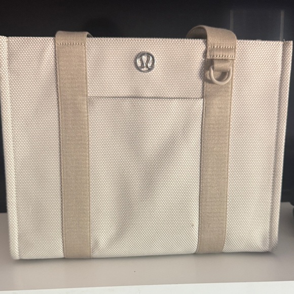 lululemon athletica | Bags | Lululemon Cream Tote Bag | Poshmark